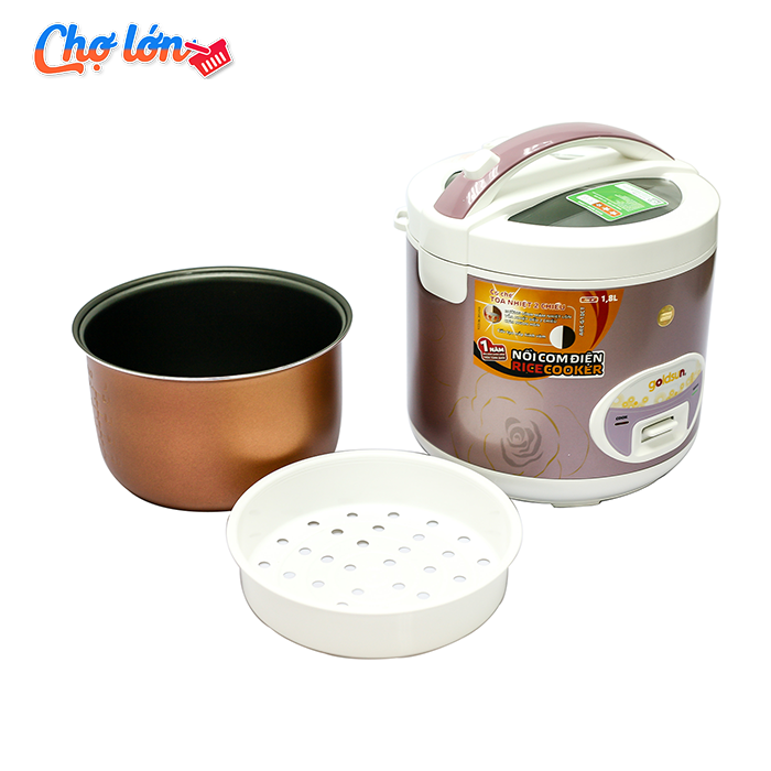 Nồi Cơm Điện Goldsun 1,8 Lít ARC-G18CT | Chợ Lớn JSC